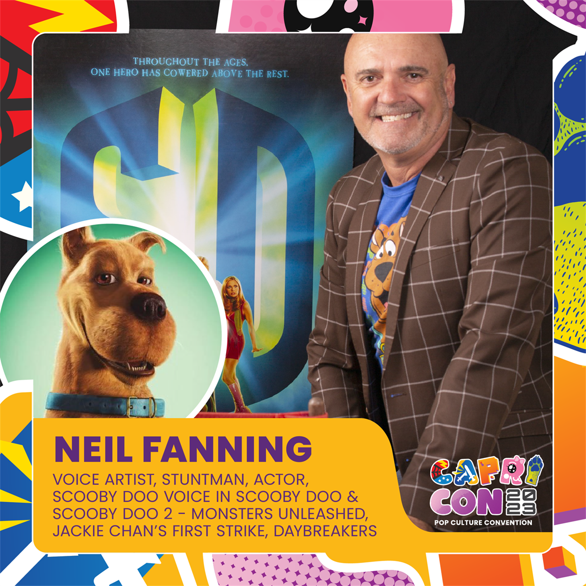 Scooby Doo Voice Actor Announced for CapriCon CapriCon Rockhampton